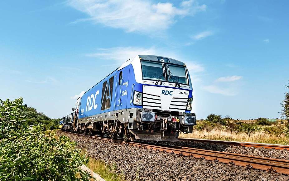 Der blaue AUTOZUG Sylt